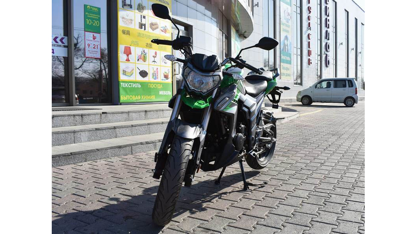 Мотоцикл Senke Leopard 300 (зелёный) цена на Am.ua