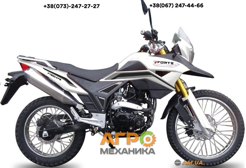 Мотоцикл FORTE FT300-CFB (белый) купить в Киеве (076488) - Агромеханика