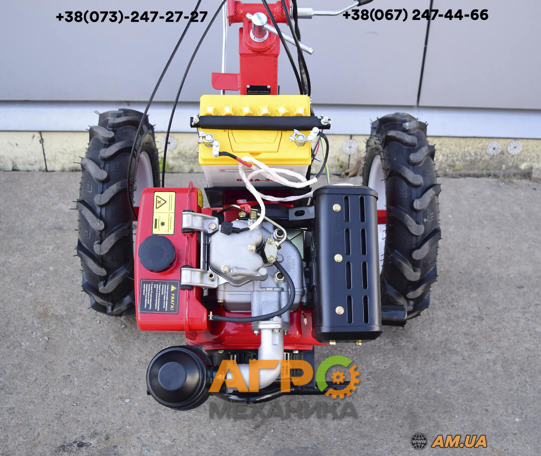 Мотоблок Forte 1350E New колеса 12" (113390) дизель 9 л.с. купить → Am.ua