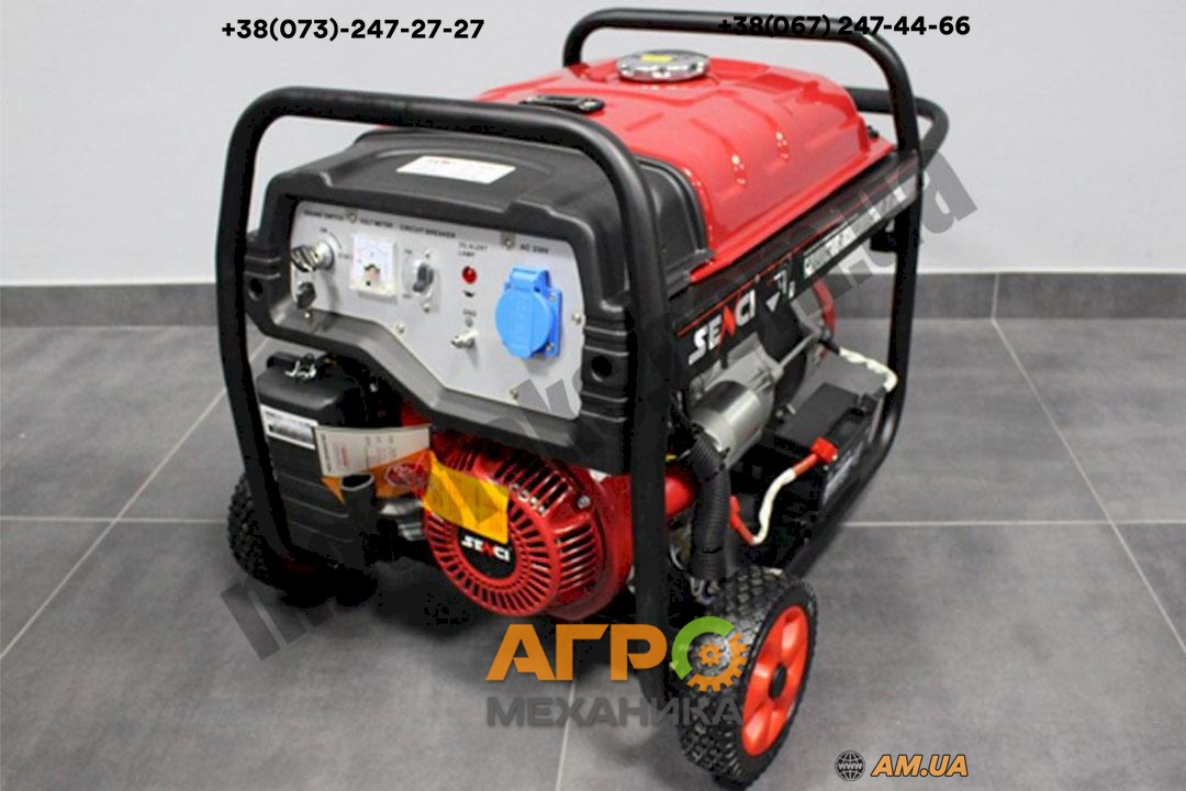 Бензиновий генератор Senci SC 7000 R + пульт ДУ (3.8 кВт) 3.8 кВт ᐈ ...