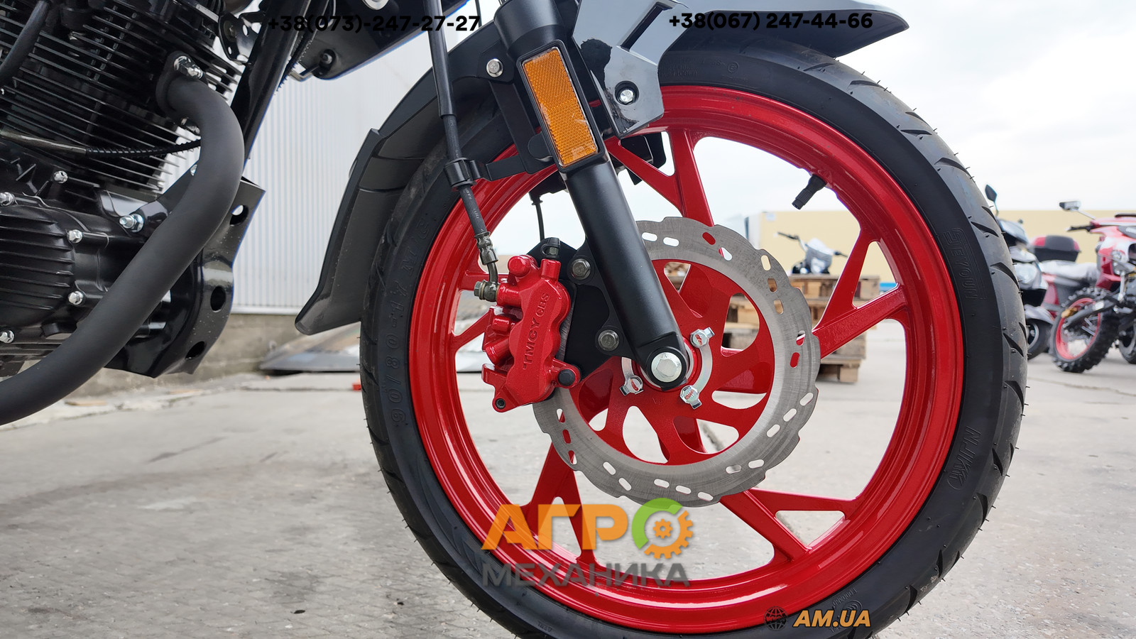 Мотоцикл VIPER ZS200-3 (черный) купить в Киеве (077528) - Агромеханика