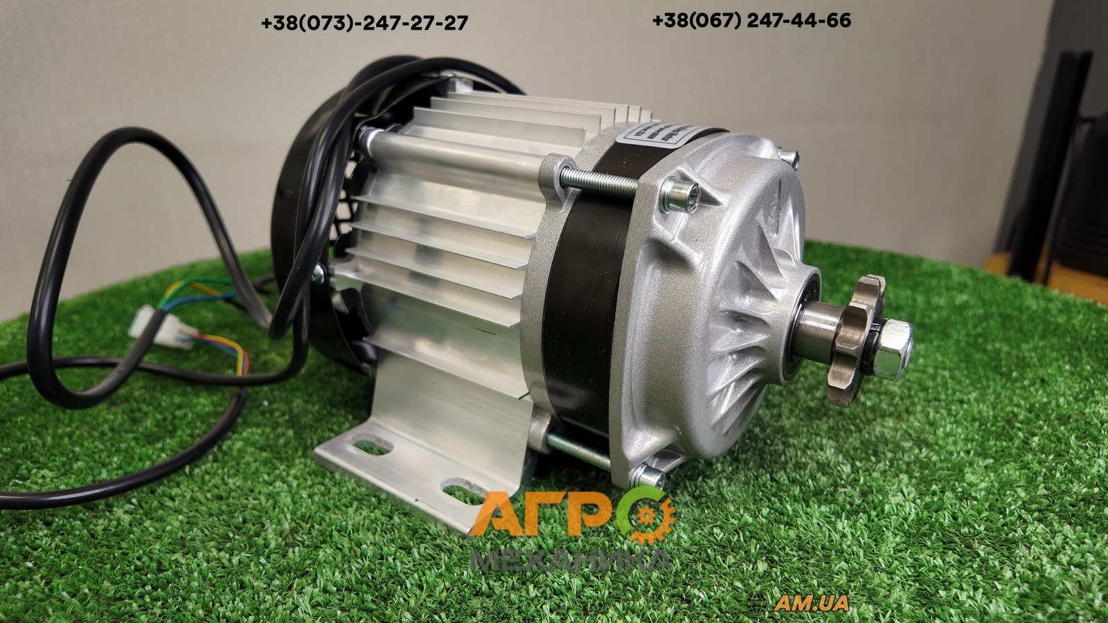 Електродвигун BLDC 800W 48V 450 rpm планетарний редуктор ціна на Am.ua