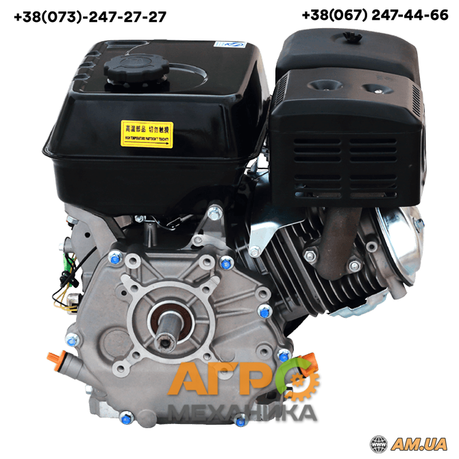 Двигатель Loncin G270F бензин 9 л.с. вал 25.00 мм.- шпоночный→Am.ua ...