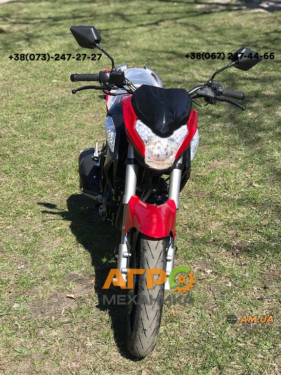 Мотоцикл FORTE FT250-CKA (красный) купить в Киеве (042342) - Агромеханика