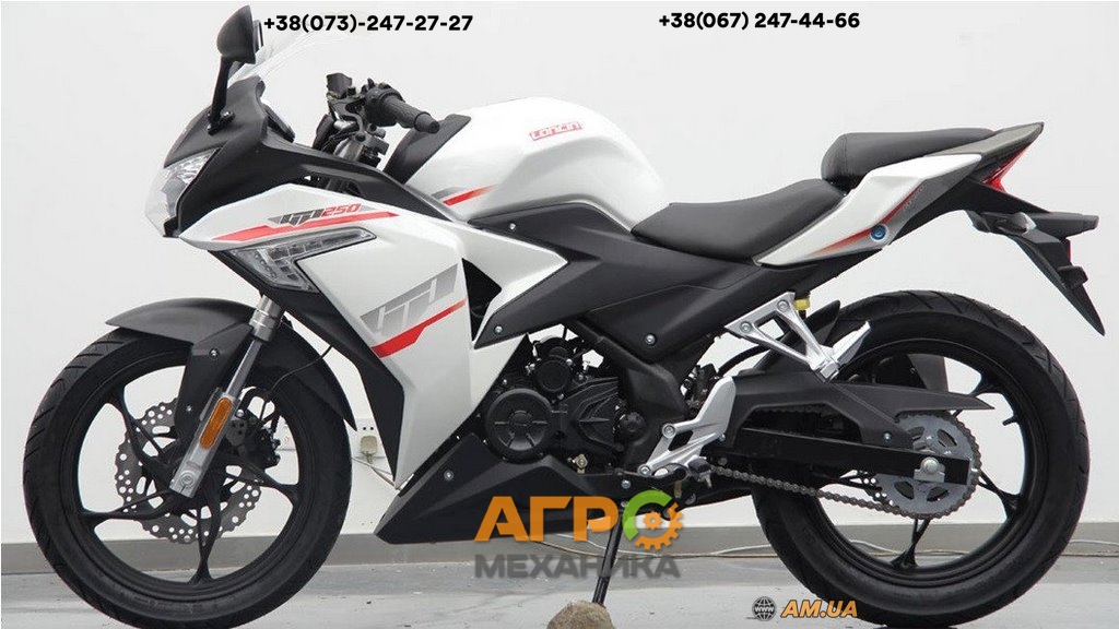 Мотоцикл LONCIN LX250GS-2A GP250 (белый) купить в Киеве (043212) - Агромеханика
