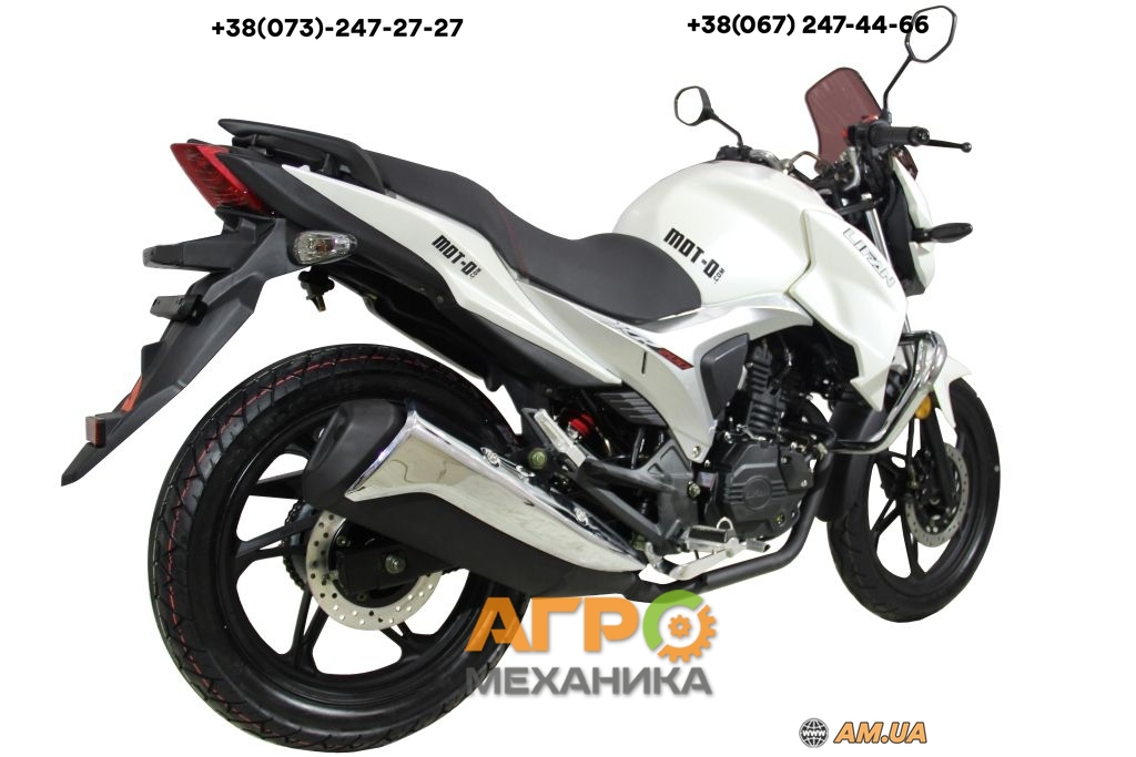 Мотоцикл Lifan KP200 (IROKEZ 200) (белый) купить в Киеве, выгодные цены на Мотоциклы- гарантия в ...